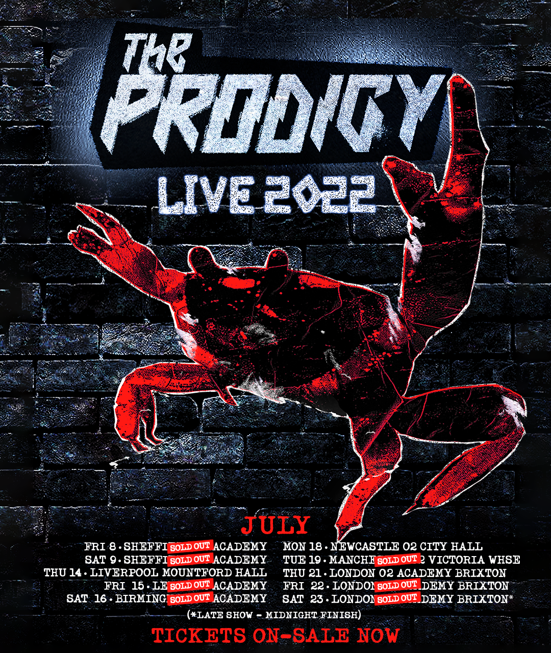 The Prodigy set to return with their first UK tour in three years ...